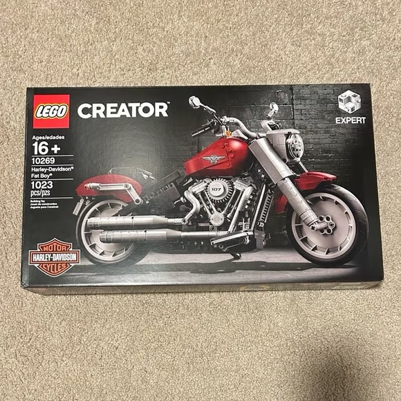 Lego | Toys | Lego Creator Expert Harleydavidson Motorcycle Red And ...